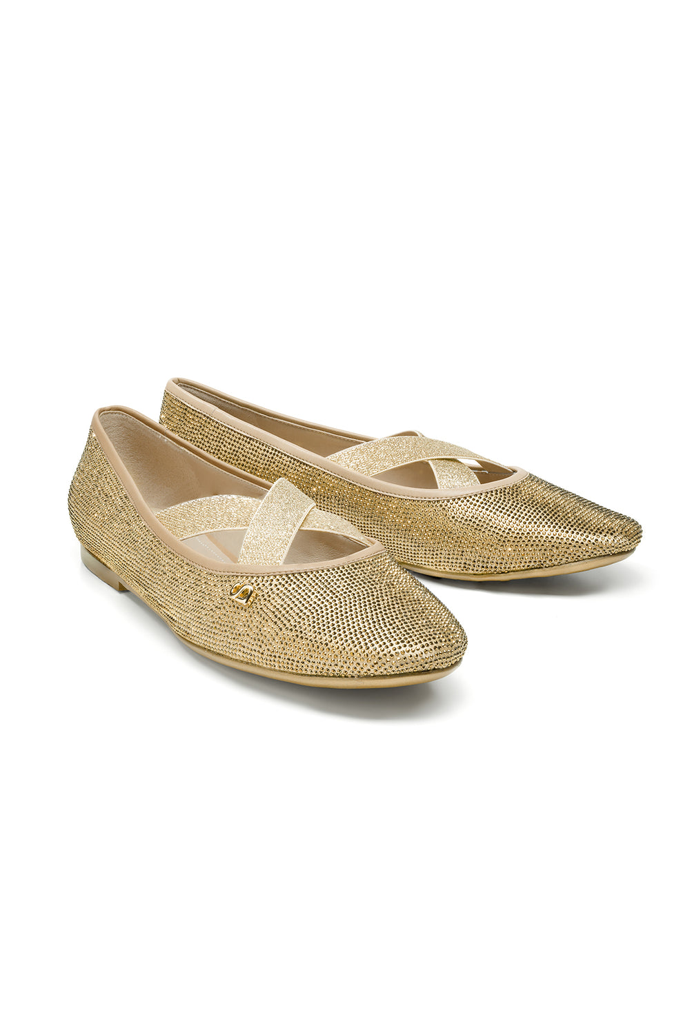 Arianna Shoes - Gold – Buttonscarves Malaysia