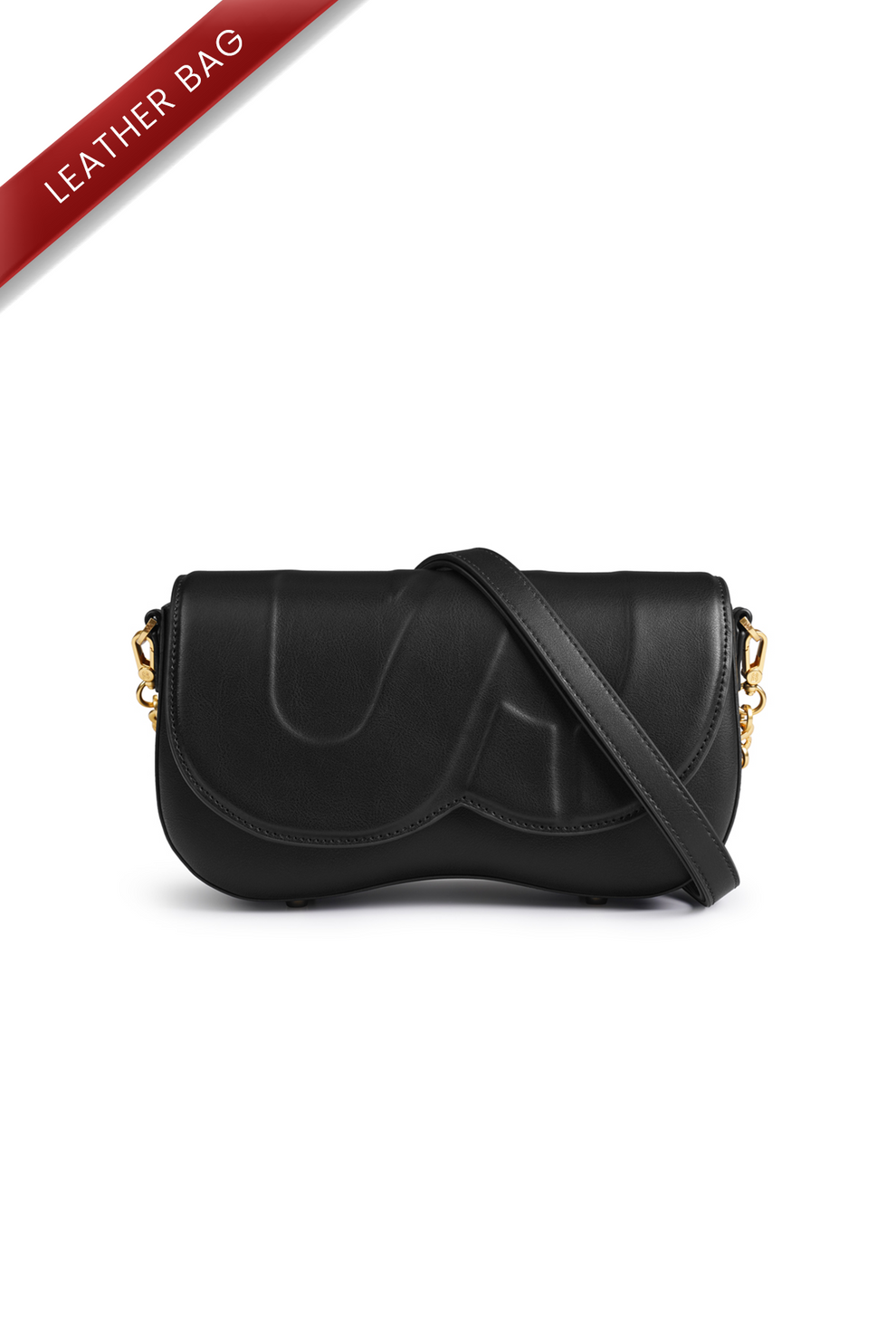Jenny Leather Bag - Black – Buttonscarves Malaysia