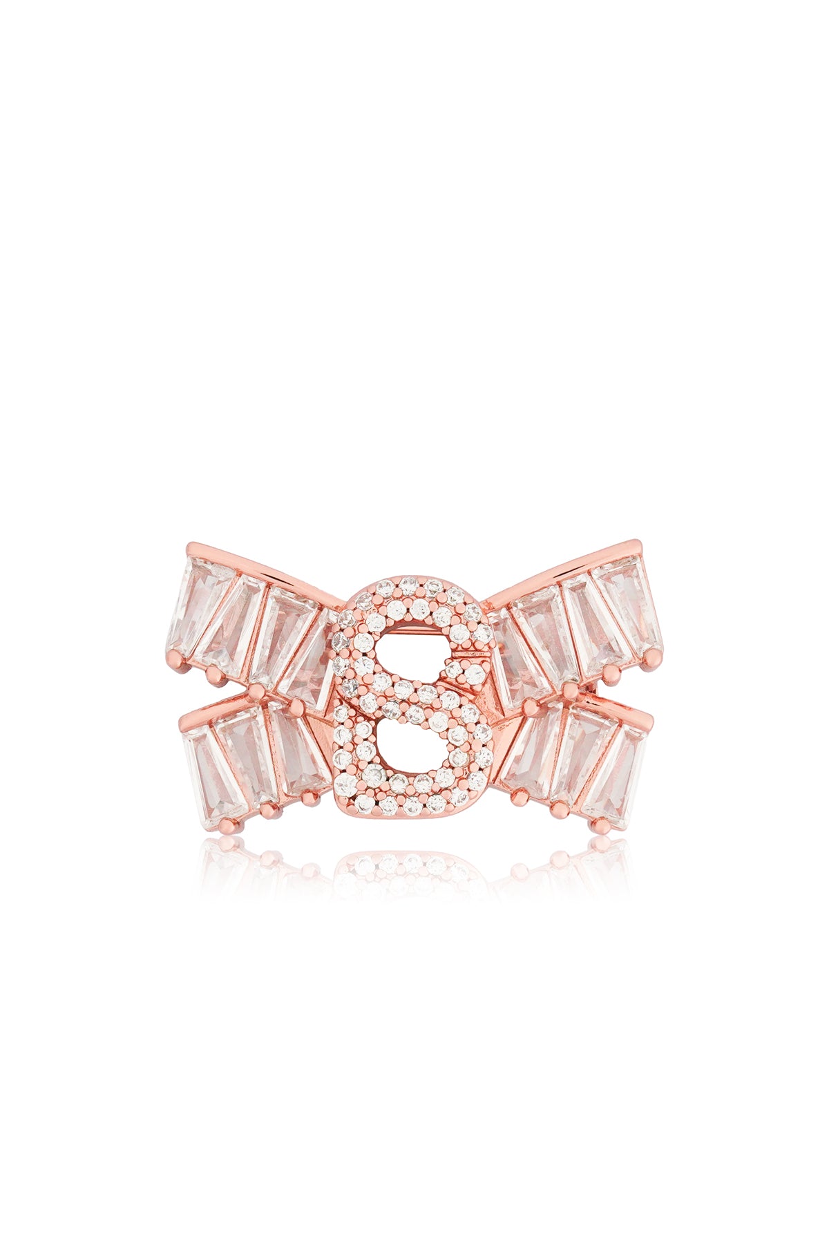 Petite Bow Brooch - Rose Gold – Buttonscarves Malaysia