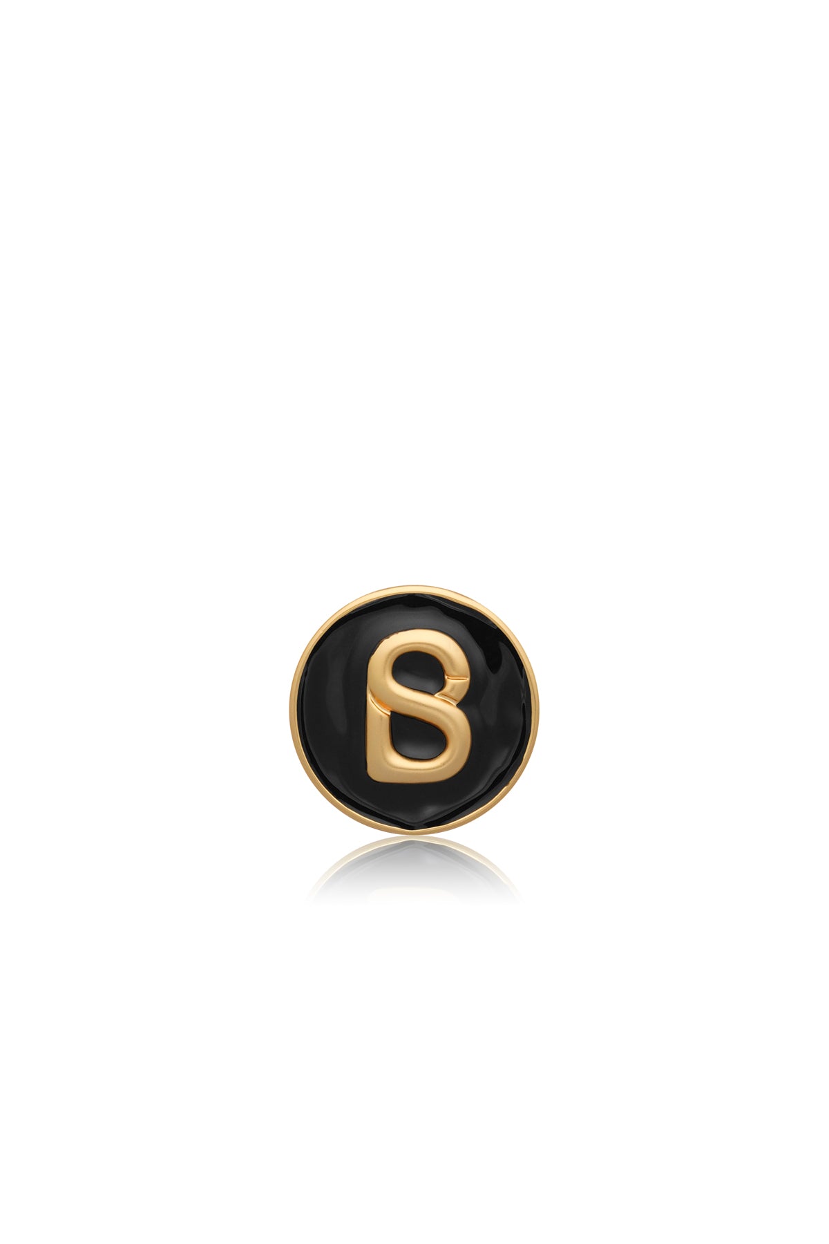 Round Pin Brooch - Black/Gold – Buttonscarves Malaysia