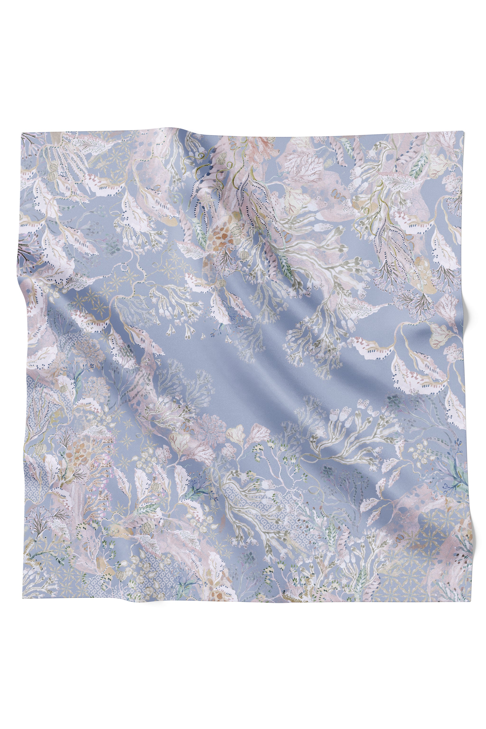 Misool Square - Mandarin Fish – Buttonscarves Malaysia