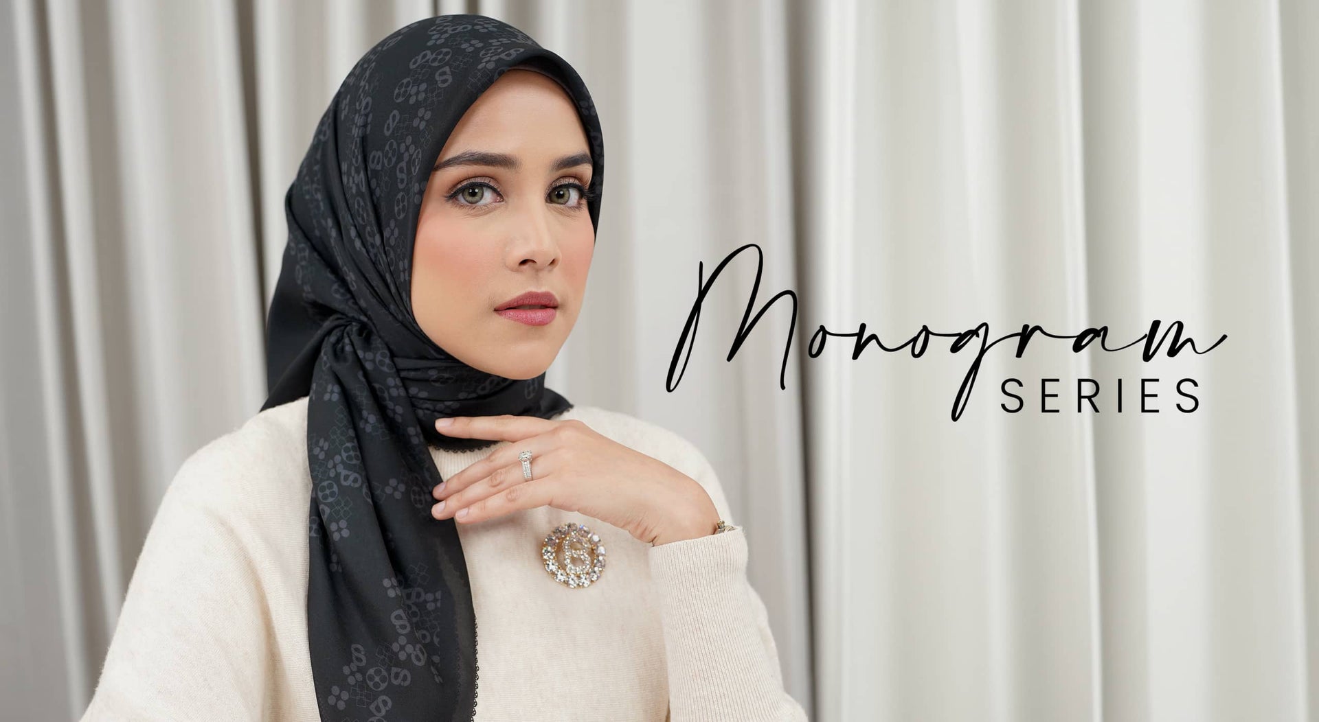 Buttonscarves - Monogram Series – Buttonscarves Malaysia