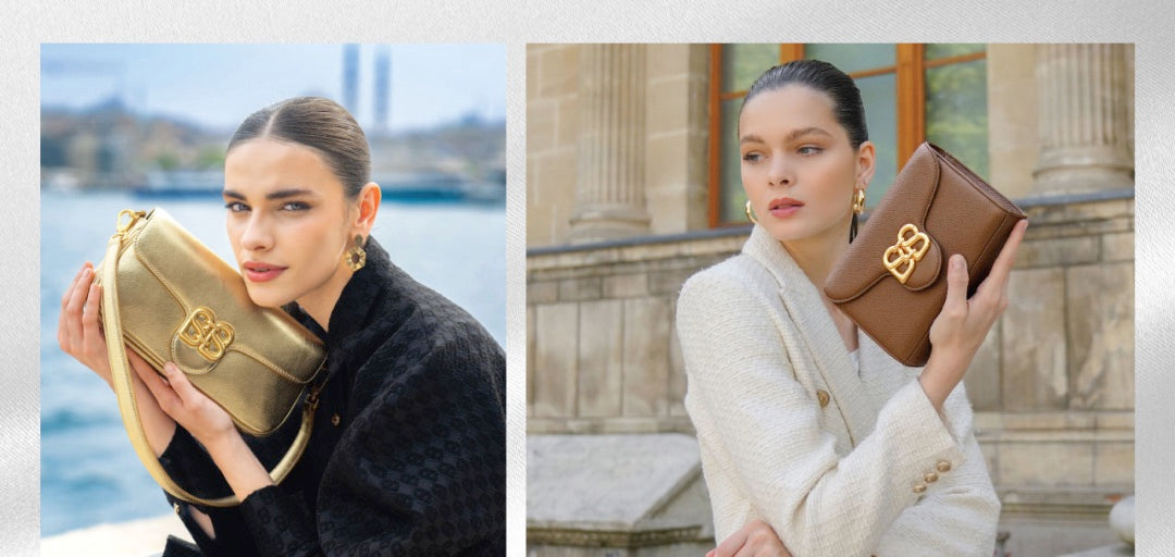 Buttonscarves - Deux Bag & Wallet on Chain – Buttonscarves Malaysia